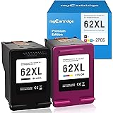 HP 62 Multipack Original Druckerpatronen (1x Schwarz, 1x Farbe) für HP ...