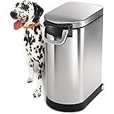 Amazon.com: simplehuman 25 Liter, 27 lb / 12.2 kg Medium Pet Food ...