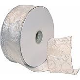 Amazon.com: Morex Ribbon 7416.60/50-610 Swirl 2.5" X 50 YD Nylon Sheer ...