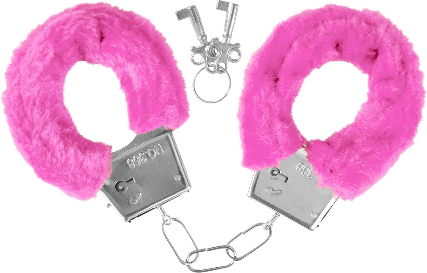 normani Handschellen mit Plüsch Farbe rosa: Amazon.de: Sport & Freizeit