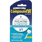 Amazon.com: Compound W Maximum Strength Wart Remover, Fast-Acting ...