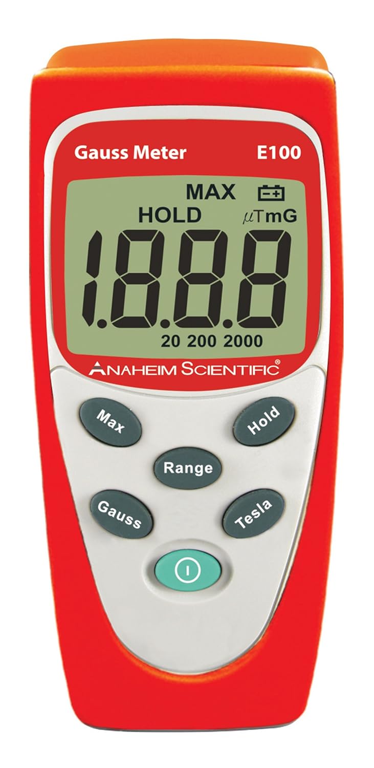 Anaheim Scientific E100 Gauss Meter: Amazon.com: Industrial & Scientific