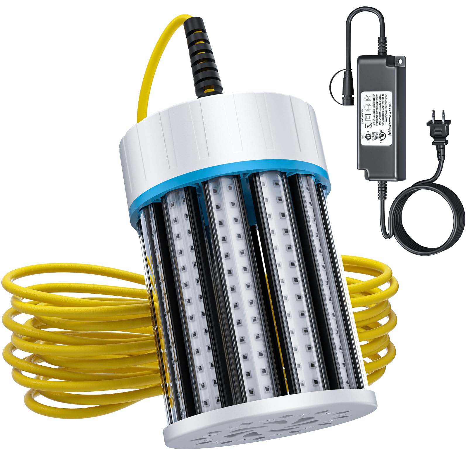 Tendelux Ultra-Bright Underwater Fishing Light, 110V & 12V Green LED ...