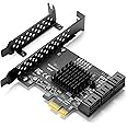 Amazon.com: Rivo PCIe SATA Card, 6 Port with 6 SATA Cable, SATA ...