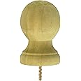 Post Top Large Ball Pine - Wood Moldings And Trims - Amazon.com