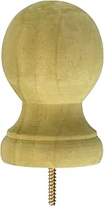Post Top Large Ball Pine - Wood Moldings And Trims - Amazon.com