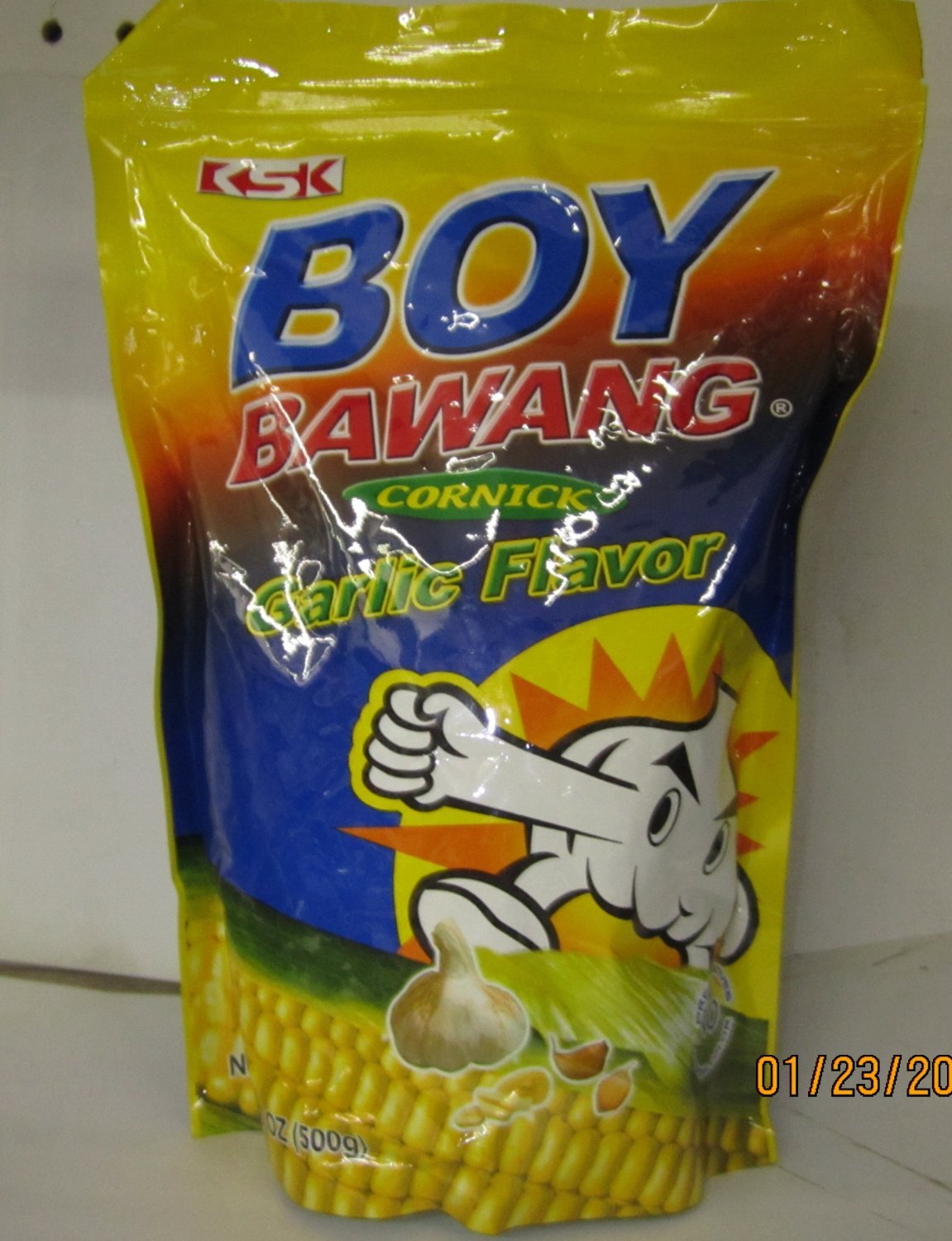 Amazon.com : Boy Bawang Cornick Garlic Flavor 17.6 oz Large Size Bag ...
