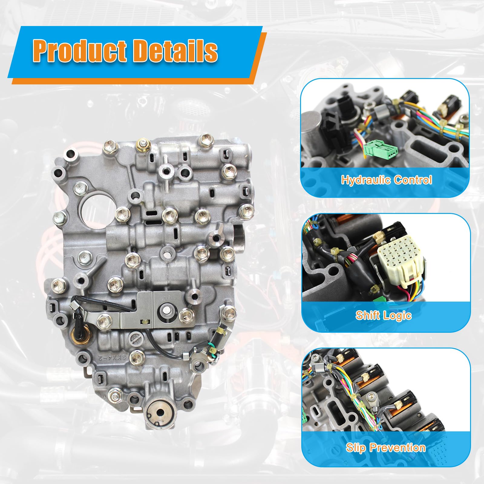 FIWARY RE0F11A JF015E CVT Transmission Valve Body Fits For 2011-2015 ...