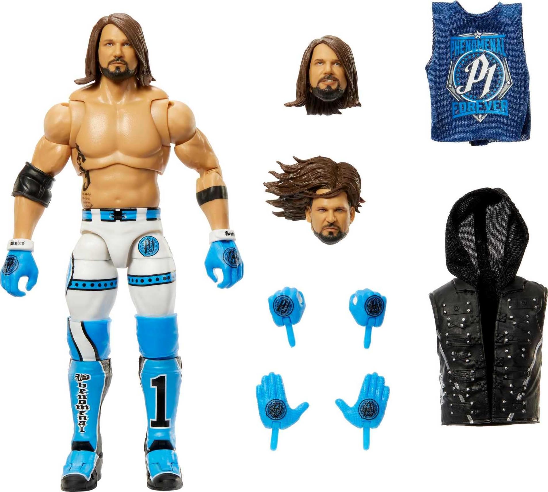 Mua WWE Ultimate Edition Action Figure & Accessories Set, AJ Styles 6 ...