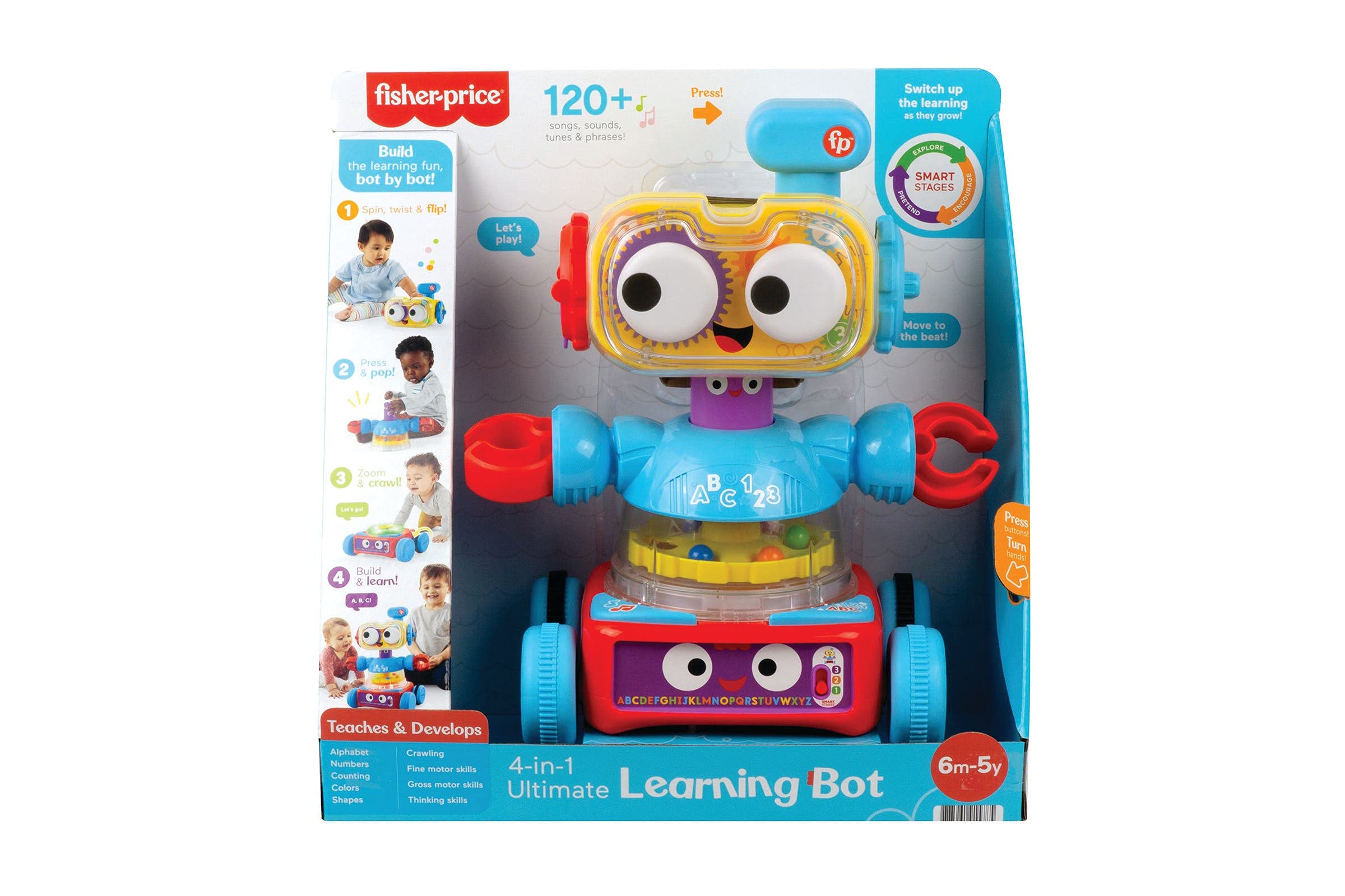 Mua Baby Toddler & Preschool Toy 4-in-1 Learning Bot with Music Lights ...