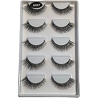 Le Vangee - 5 Pares de Cílios Profissional Para Atendimento | AX47 ...