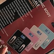 Amazon.com: Triomph Precision Body Fat Scale with Backlit LCD Digital ...