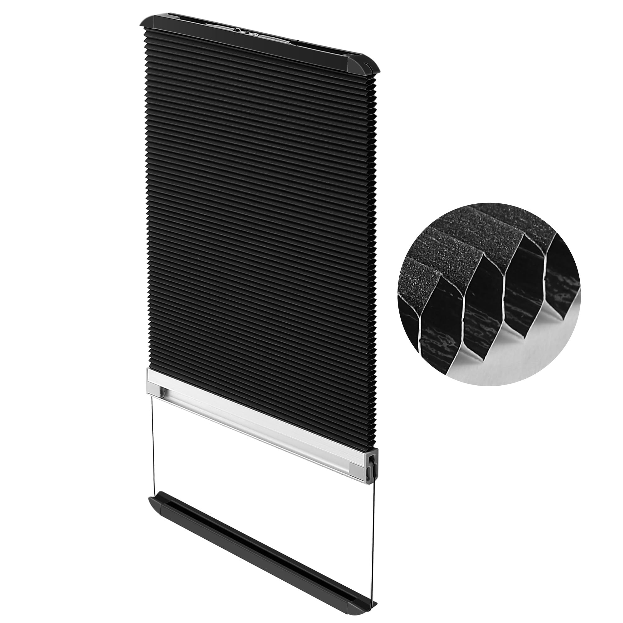 Dreyoo 1 Pack RV Door Window Shade, 12'' x 21'' RV Blinds for Camper ...