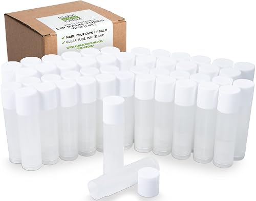 50 Lip Balm Containers - Empty Tubes - Make Your Own Lip Balm - 3/16 Oz ...