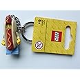 Amazon.com: LEGO Hot Dog Guy Key Chain (853571) : Toys & Games