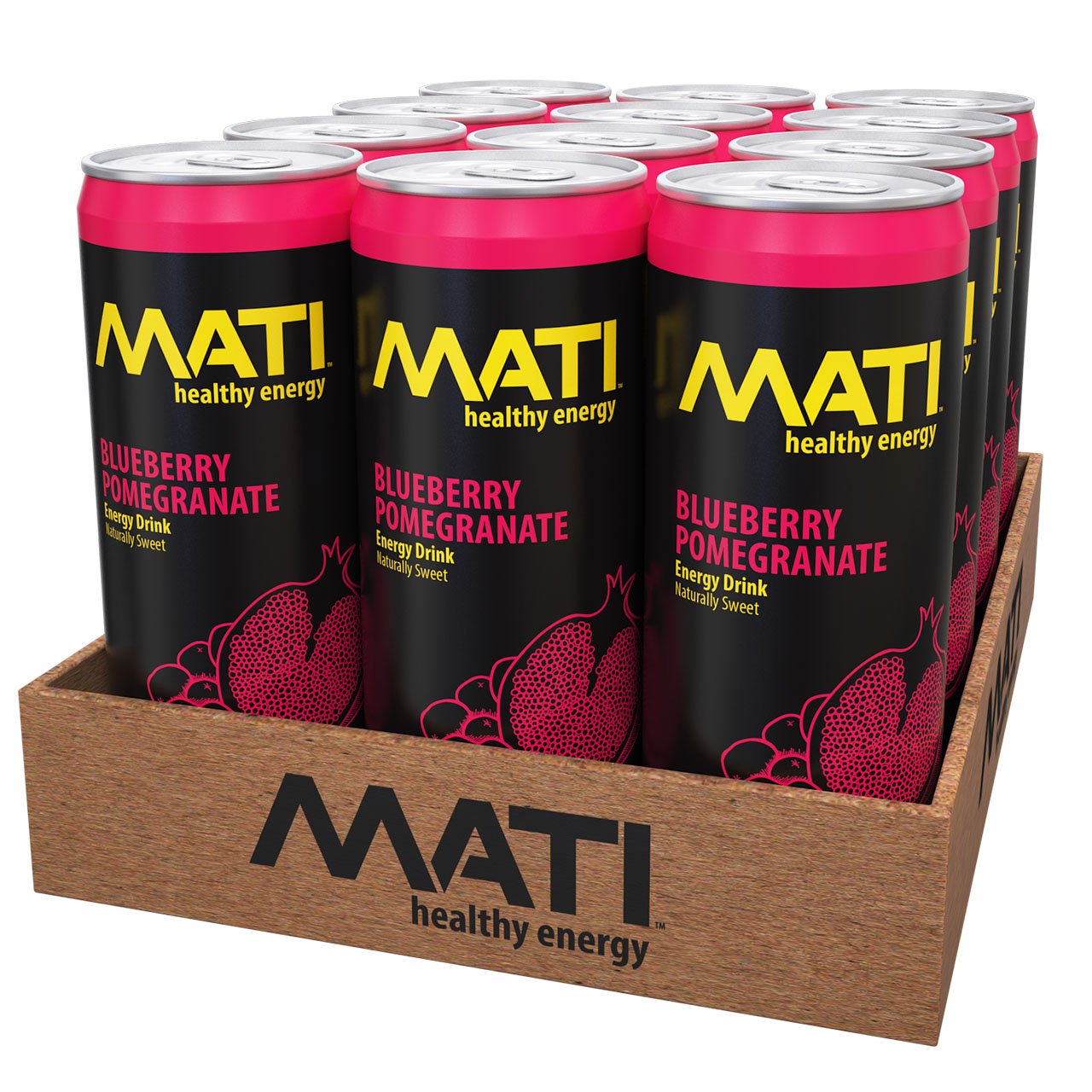Amazon.com : MATI | Natural Healthy Energy Drink | 90 Calorie Option ...