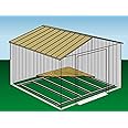 Amazon.com : Floor Frame Kit for 10 x 12 and 10 x 14 ft Sheds : Patio ...