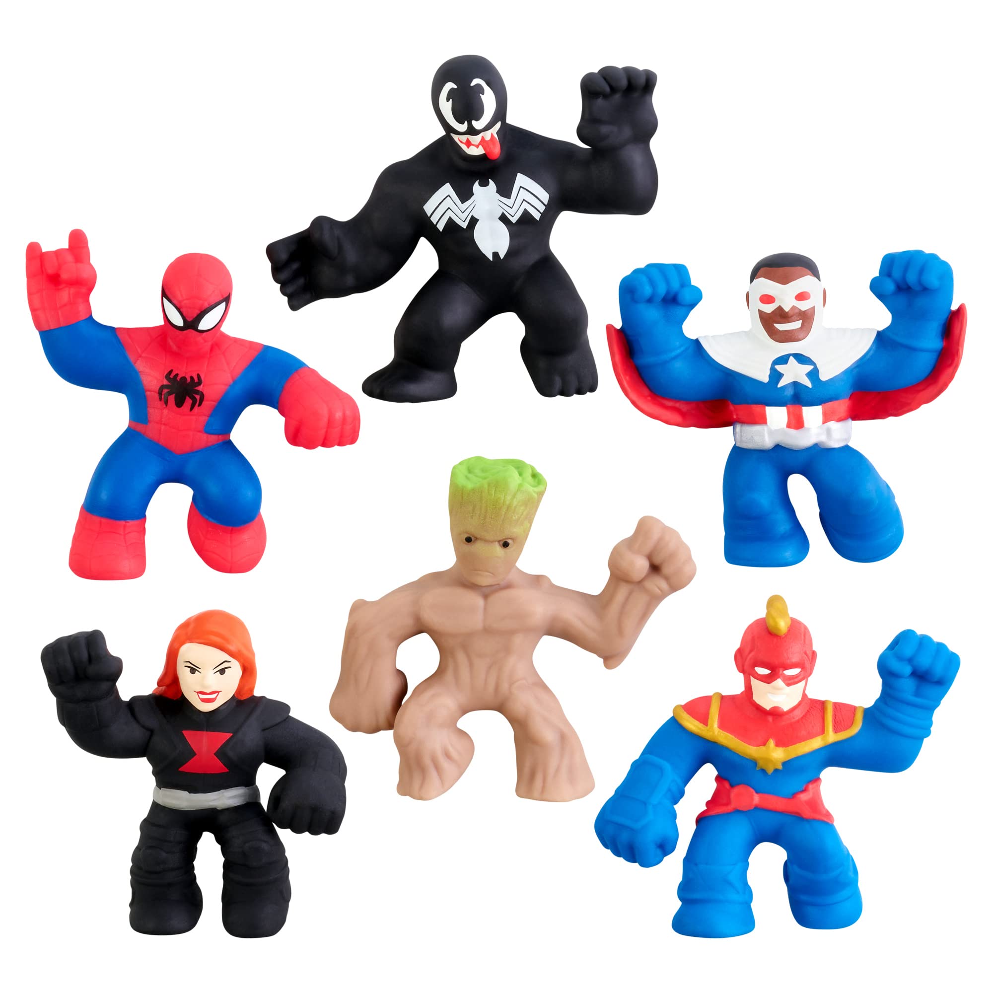 Mua Marvel Minis - Mega 6 Pack. 6 Squishy, Stretchy, Gooey Mini Marvel ...