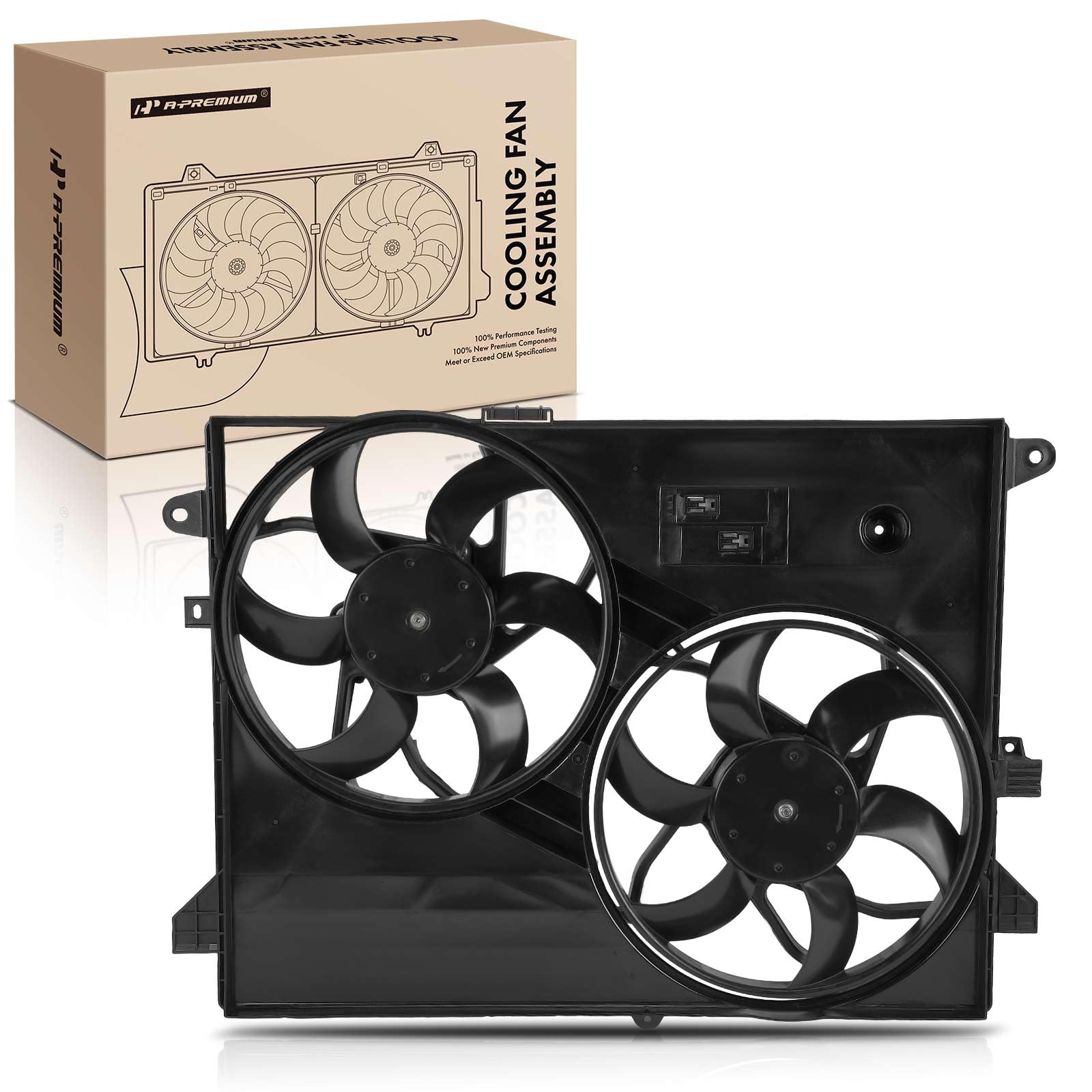 A-Premium Engine Radiator Cooling Fan Assembly Compatible with Select ...