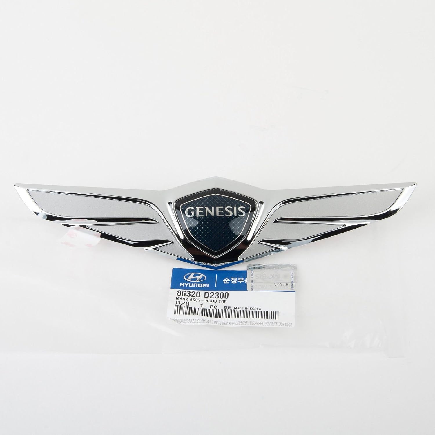 2017+ Hyundai Genesis Sedan G90 EQ900 OEM Hood Wing Emblem 86320-D2300 ...