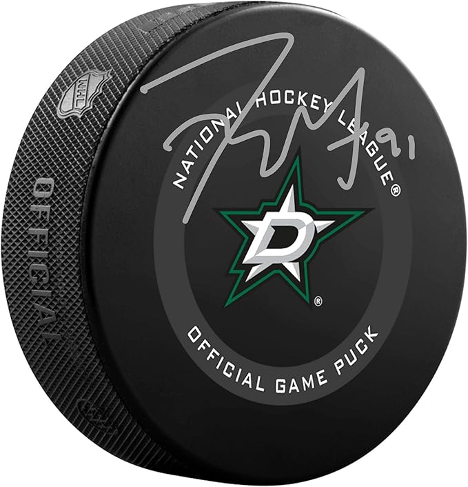 Tyler Seguin Dallas Stars Autographed Official Game Puck - Autographed ...