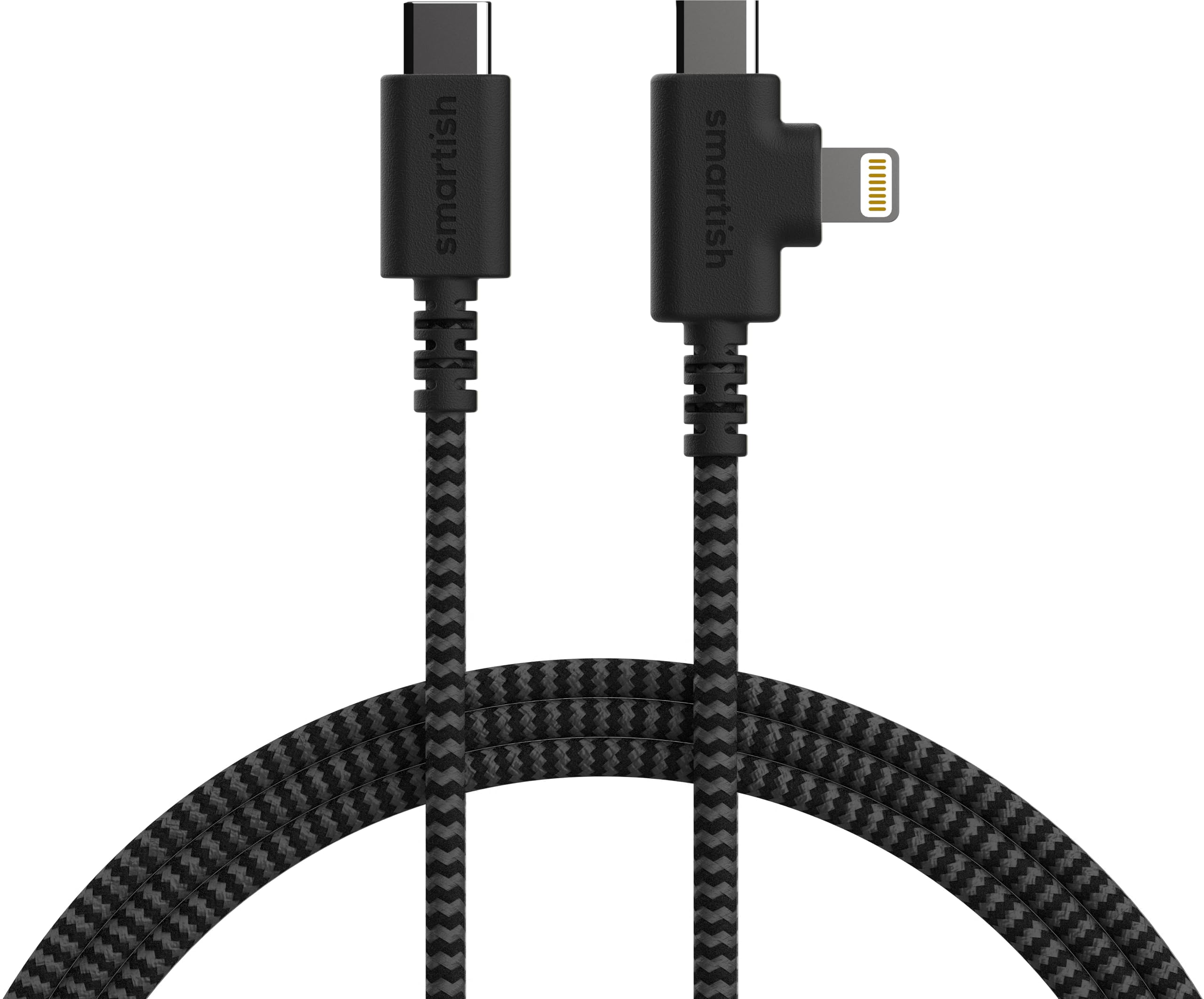 Smartish 2 in 1 USB C to USB C/Lightning Cable - Crown Joule - 6 Ft ...