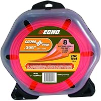 Amazon.com : ECHO Cross-Fire 0.095 Nylon Trimmer Line : Patio, Lawn ...