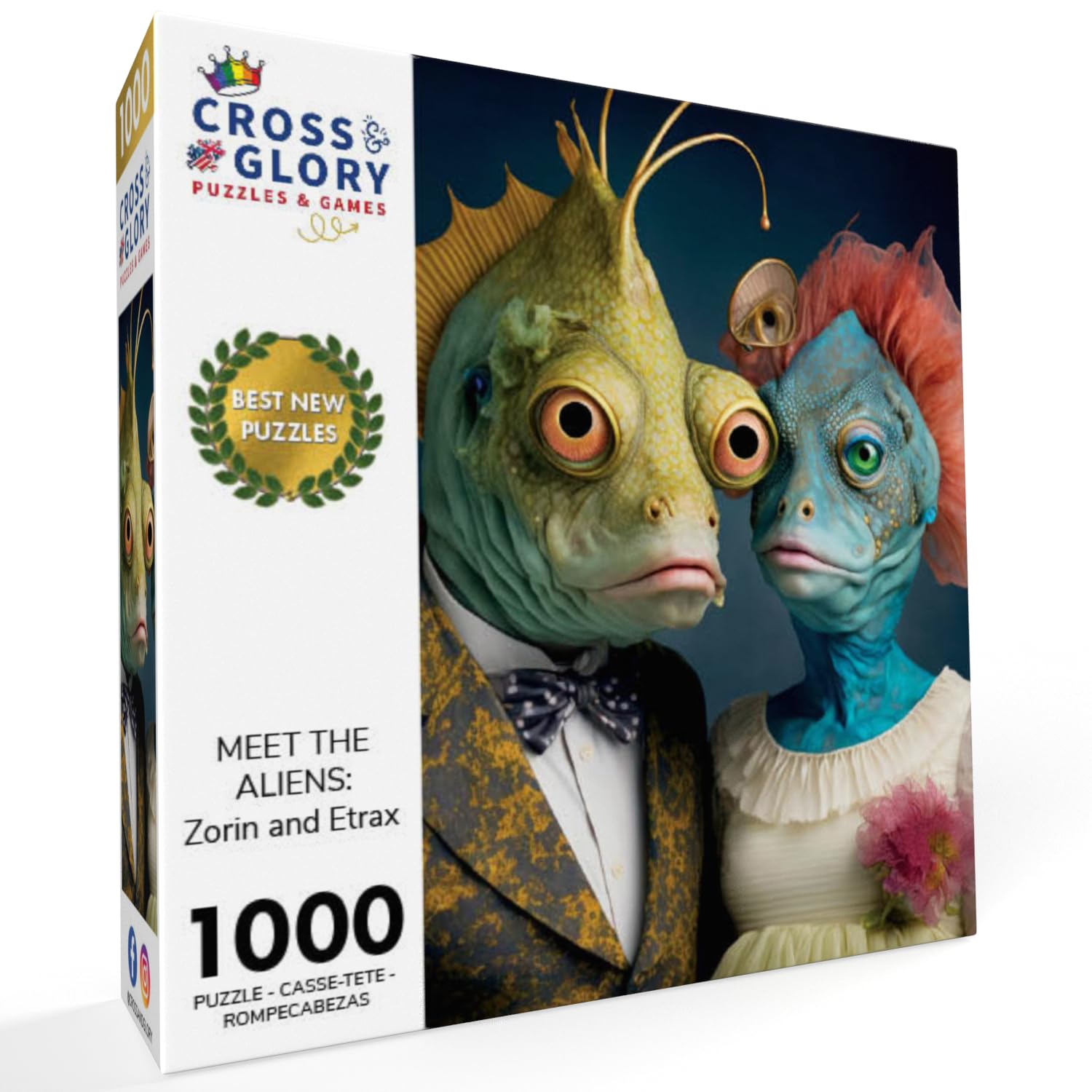 Mua Cross & Glory - Meet The Aliens: Zorin and Etrax - 1000 Piece ...