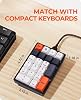 Number Pad HAVIT Mechanical Numeric Keypad with Optical Red Switches ...