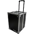 Amazon.com: Harmony Audio Case HCLPHWE Rolling Flight Case Wheels ...