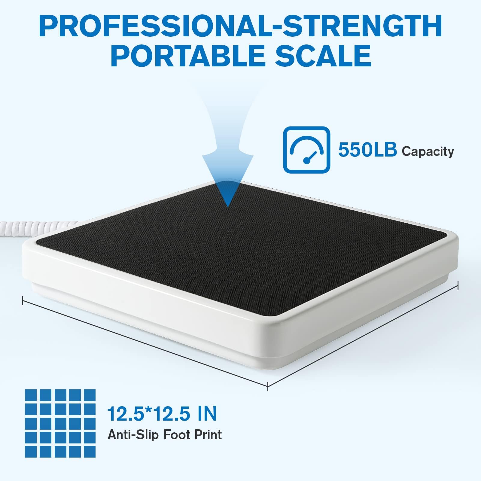 Mua Professional Medical Scale, Helsevesen 550 lb Bariatric Body Weight ...