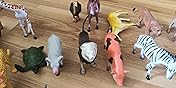 Amazon.com: Migration 50 Piece Set of Animal Plastic Figures, Includes ...