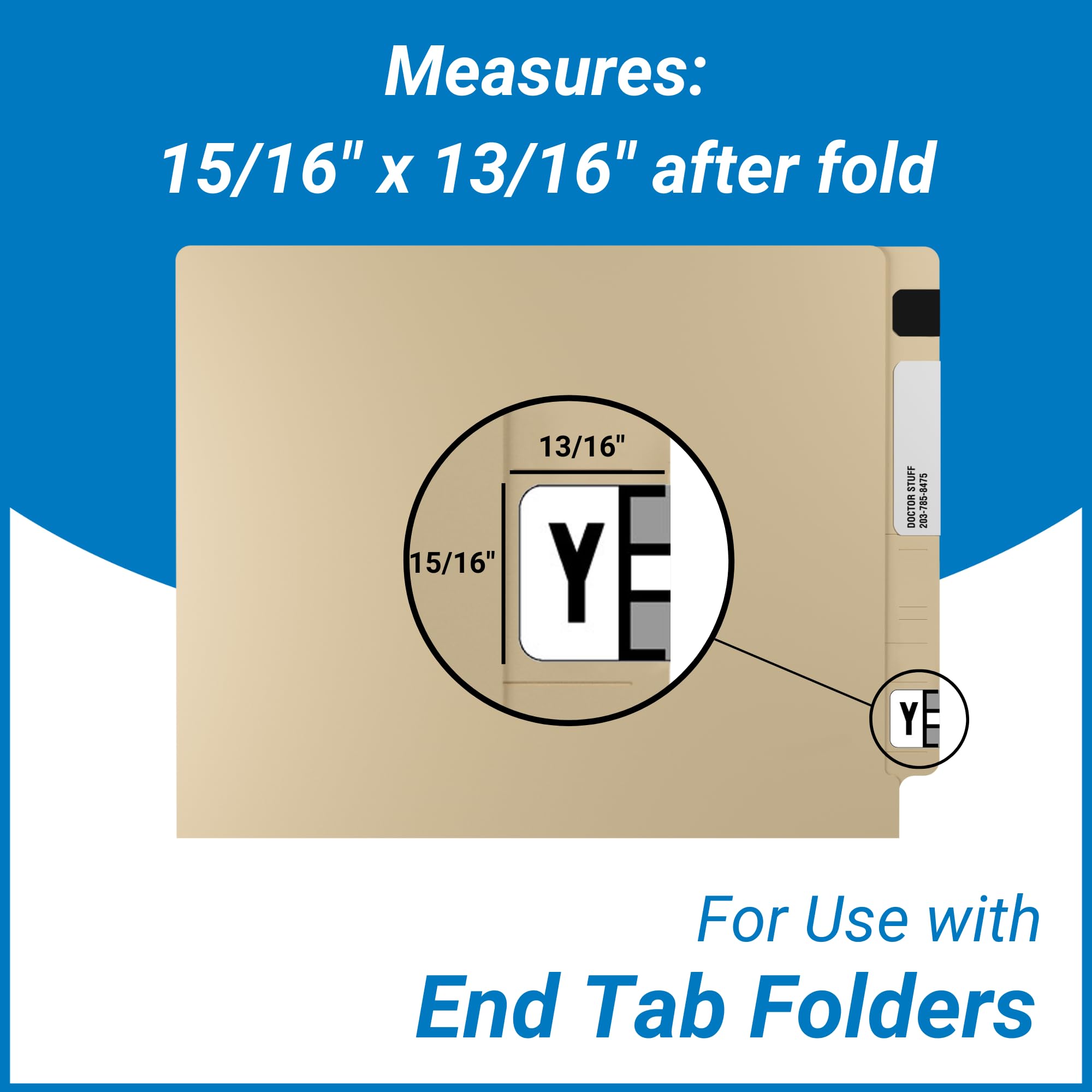 Doctor Stuff - File Folder Labels, Alphabet Letter Y, Jeter 7100 - JTAM ...