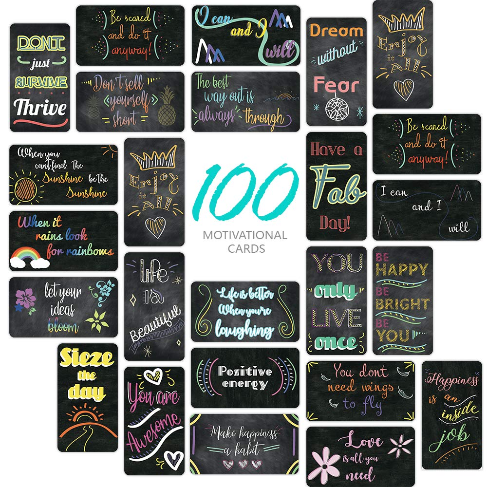 Mua SpringFlower 100 Pack Motivational Quote Cards-Positive Affirmation ...