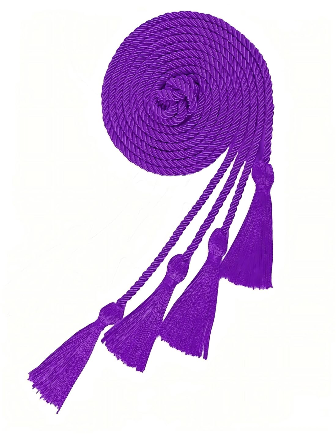 GRADFTY Double Purple Graduation Honor Cords for Graduation 2025 ...
