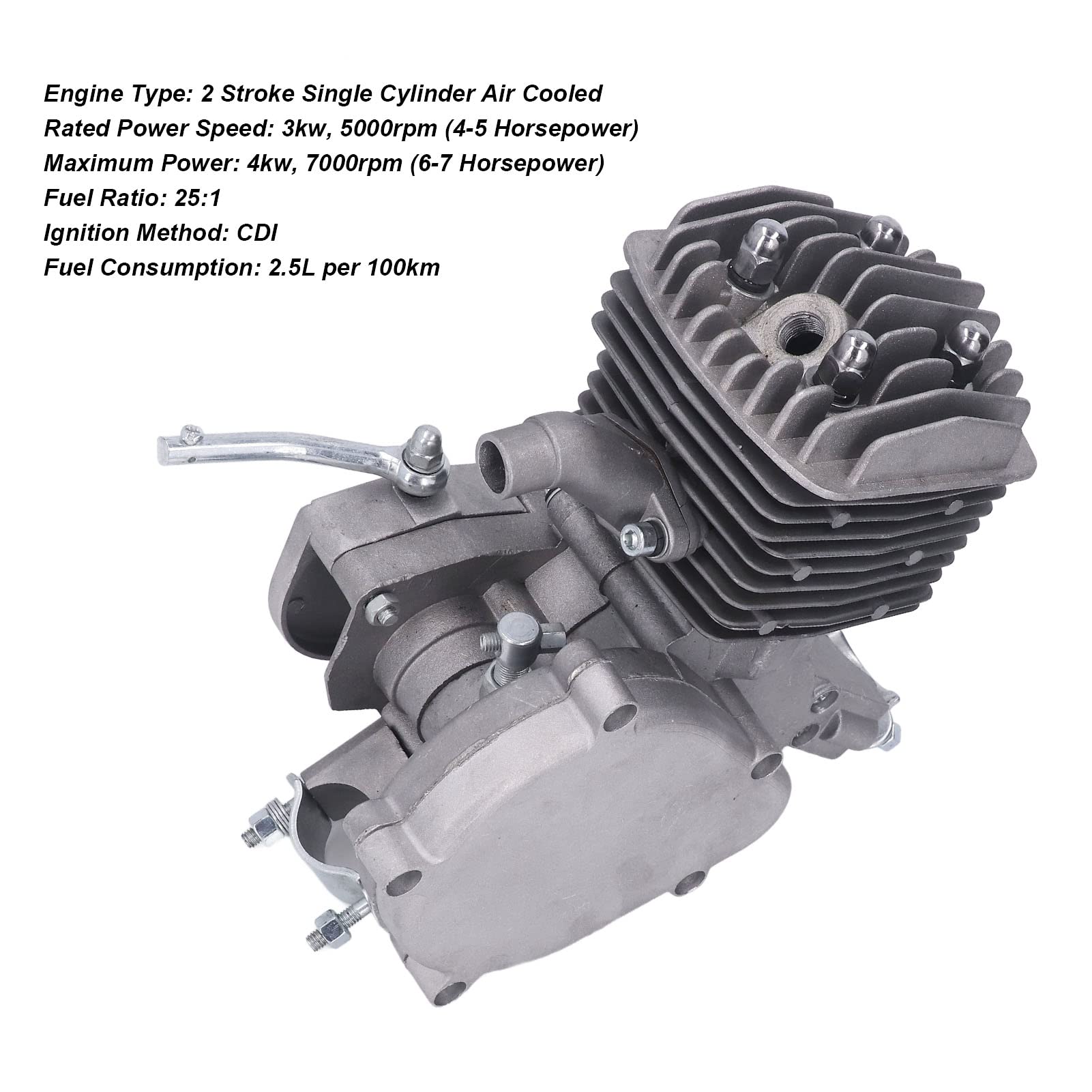 Mua 100CC Bicycle Engine, 100CC 2-Stroke Bike Bicycle Motor Gasoline ...