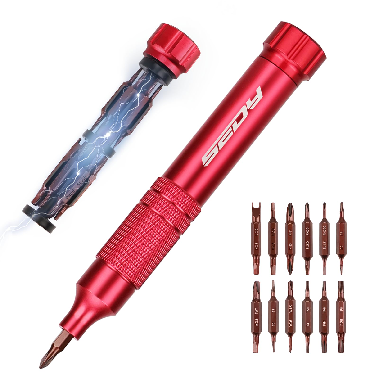 24-in-1 Mini Precision Screwdriver Set: Small Magnetic Screwdriver Bits ...
