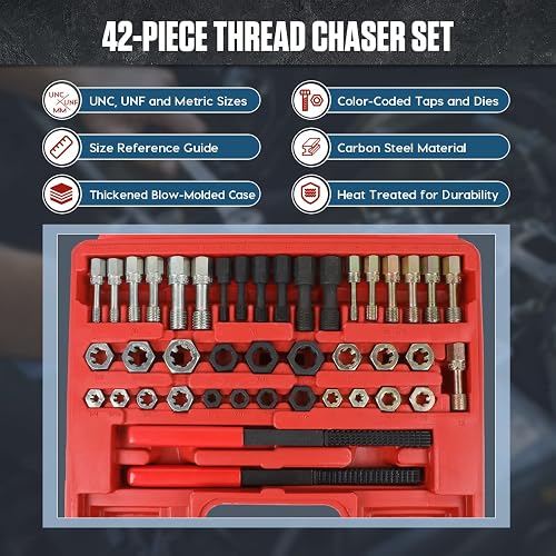 Orion Thread Chaser Repair Kit 42-Piece Thread Chaser Set - UNC UNF ...