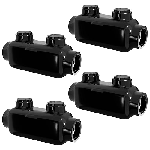 OHLECTRIC 4 Pack - Insulated Wire Connector Inline Black Splice for 2 ...