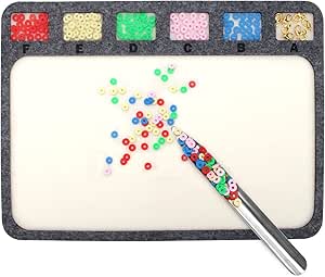 Amazon.com: 2 PCS Set Bead Mats for Beading, Pletpet Bead Mat for ...