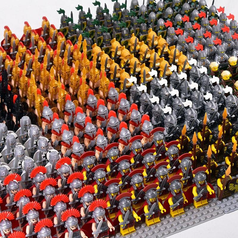 Mua Roman Empire Lego Compatible Minifigure Bulk Set of 21 Roman Army ...