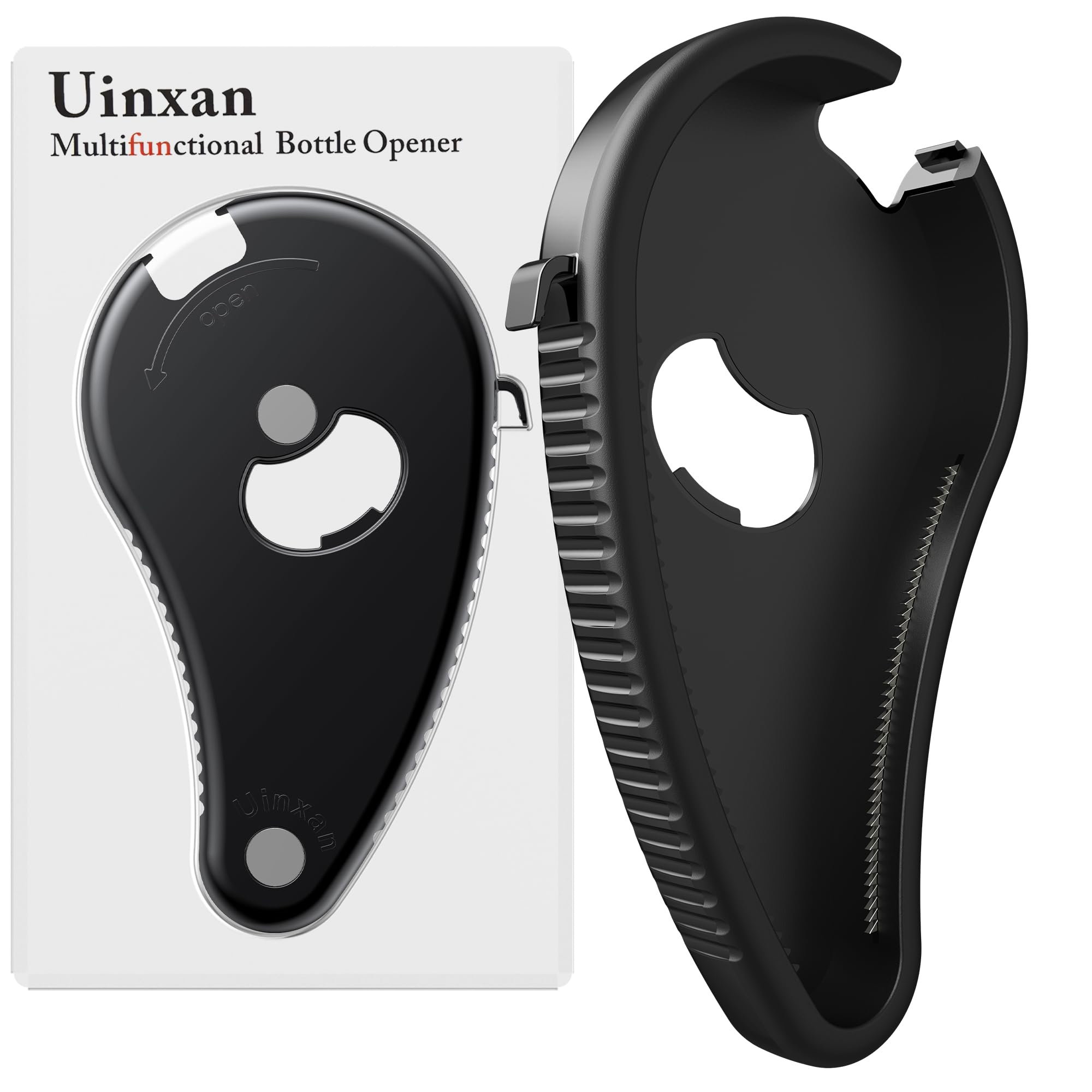 Uinxan Multifunctional Bottle/Jar and Can Opener,Twist-Off Plastic ...