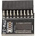 Amazon.com: Vikye TPM2.0 Module, 18Pin TPM2.0 Encryption Security Module 18Pin TPM2.0 Module for ...