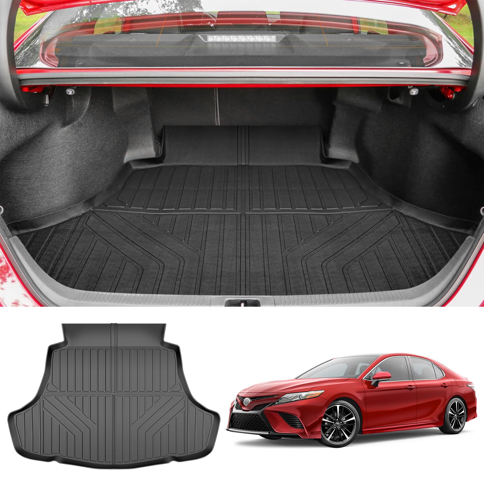 JTYZSM Cargo Mat Compatible with 2018-2025 Toyota Camry (Trunk Mat ...