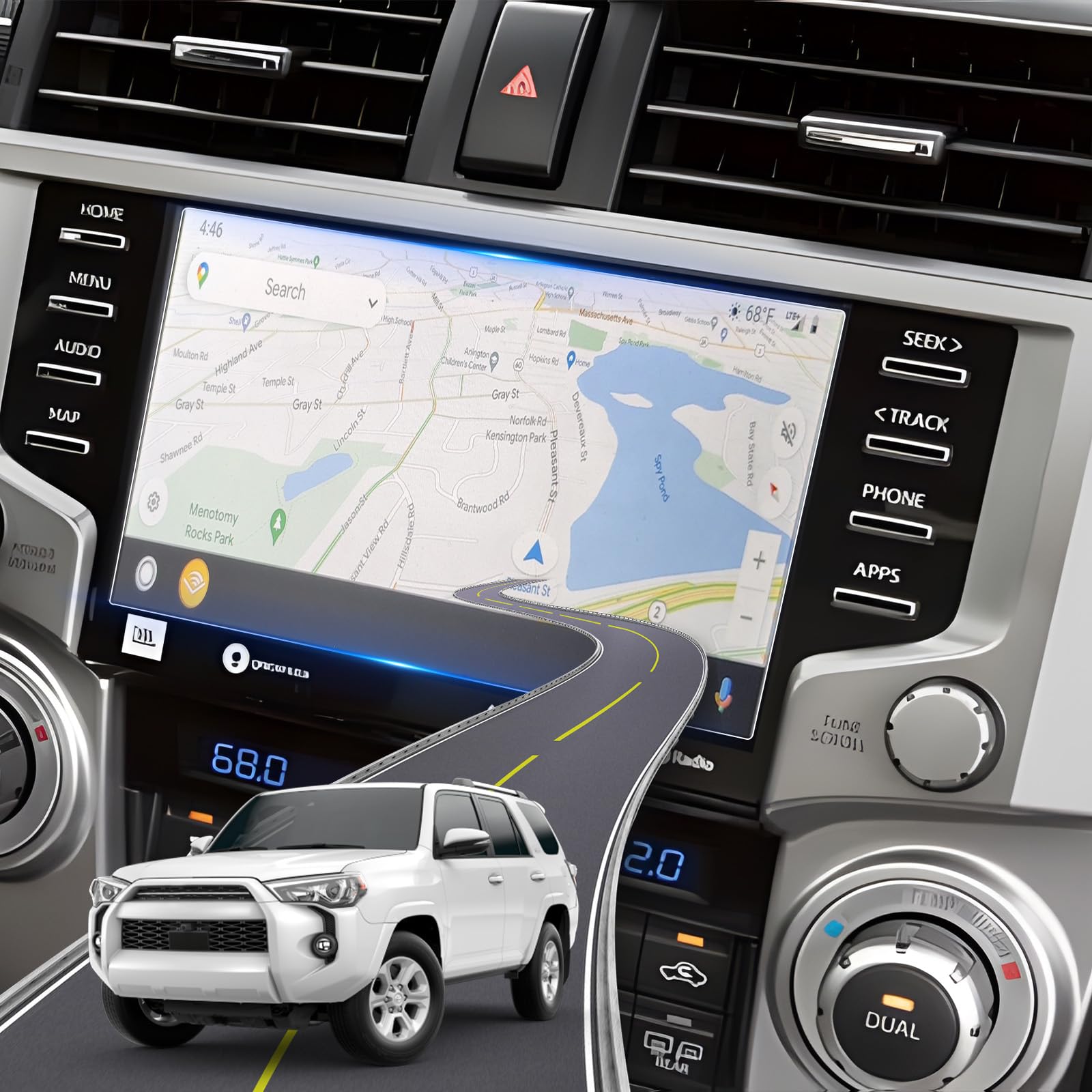 Mua 2020 2021 2022 2023 2024 4Runner Screen Protector for Tayota ...