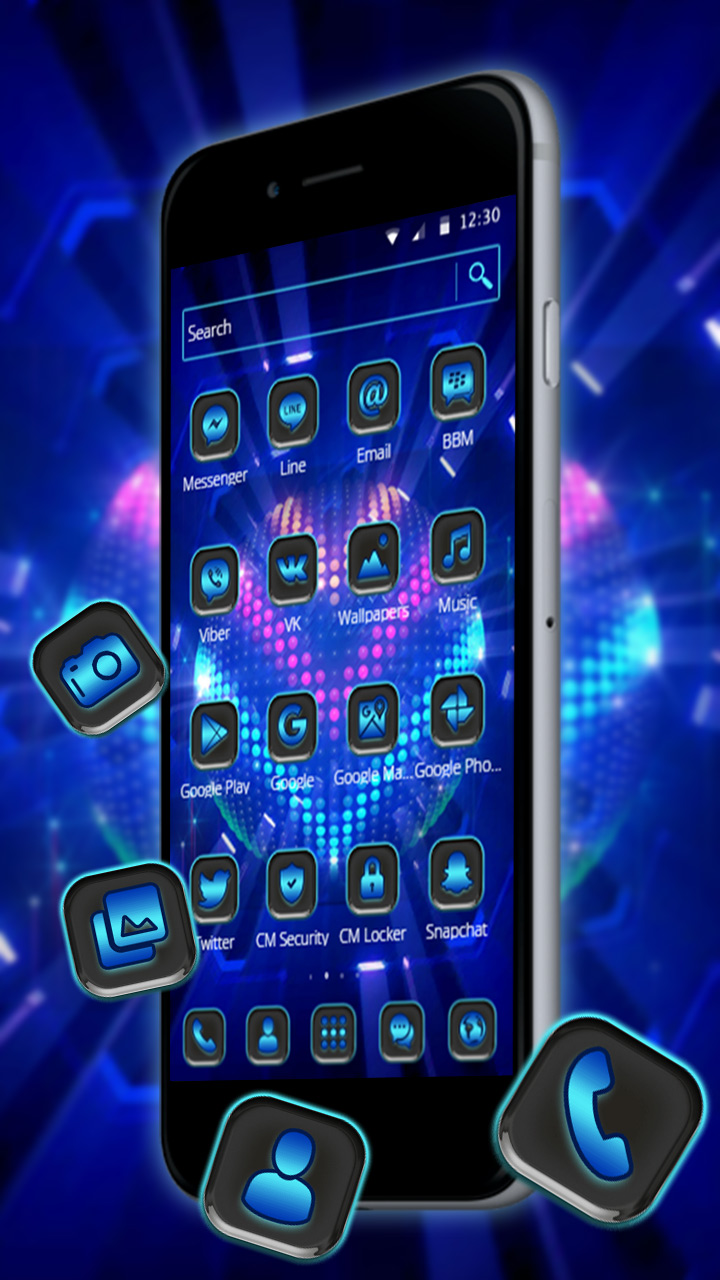 Bright LED Lights 2D android Theme & wallpaper : Amazon.ca: Apps for ...