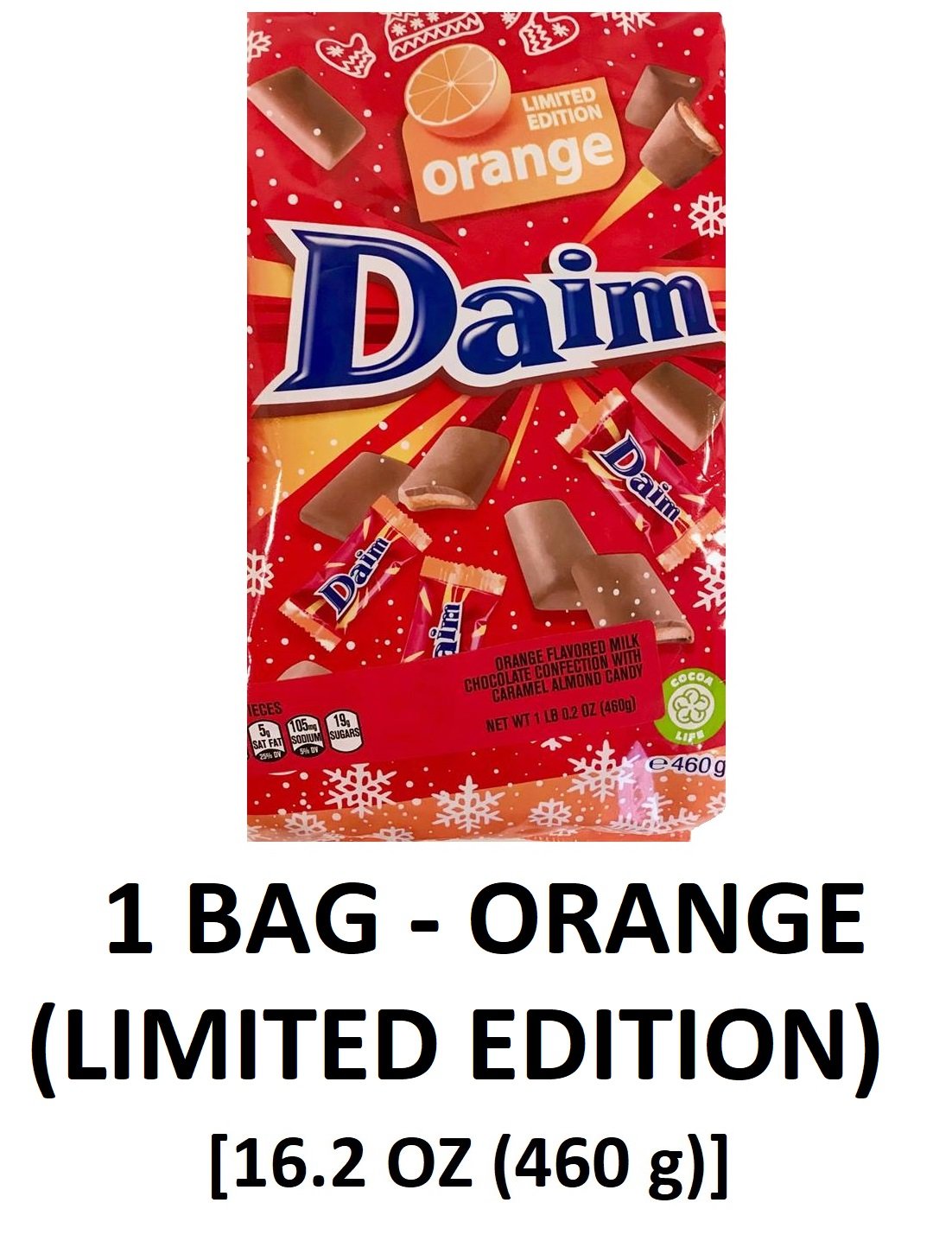 Amazon.com : Daim Chocolate Bags Individual wrapped Daim Chocolates ...