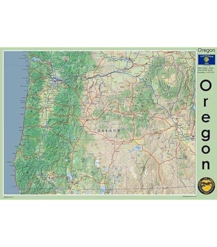 Oregon State Zip Code Map
