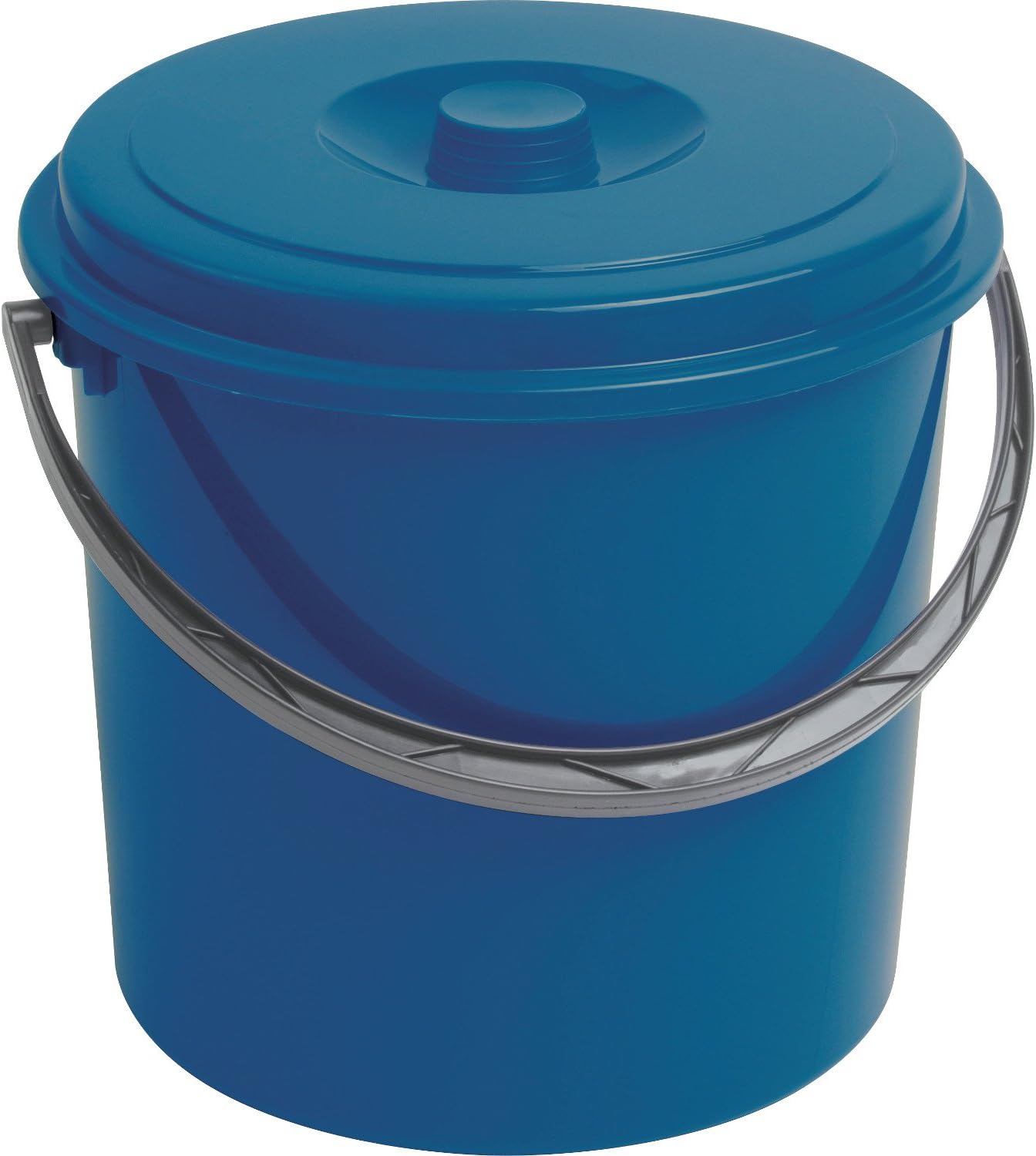 Curver - Secchio con coperchio, 12 l, colore: blu: Amazon.it: Casa e cucina