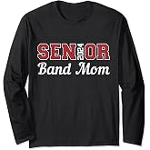 Amazon.com: Senior Band Mom 2024 Marching Band Parent Class of 2024 T ...